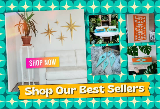 Retro Layers Unique Mid Century Modern Items For Your Home or Office